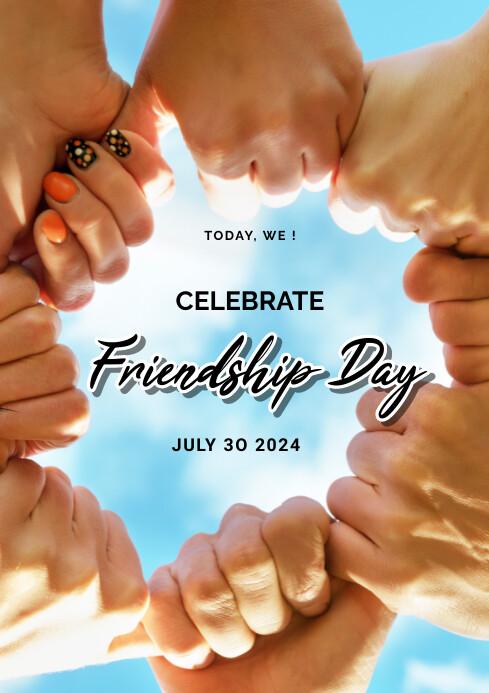 friendship day Template | PosterMyWall