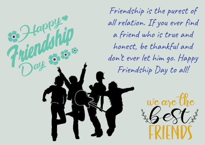 friendship day Template | PosterMyWall