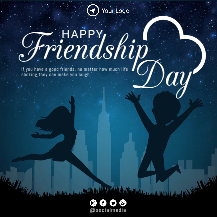 Friendship Day Design Template | PosterMyWall