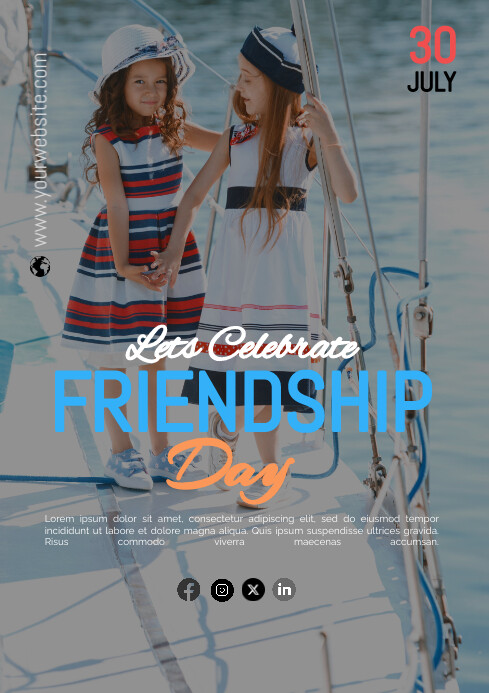 Copy of friendship day flyer | PosterMyWall