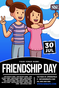 Friendship Day Poster Template | PosterMyWall