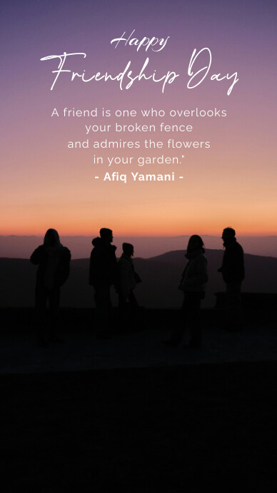 friendship Templat | PosterMyWall