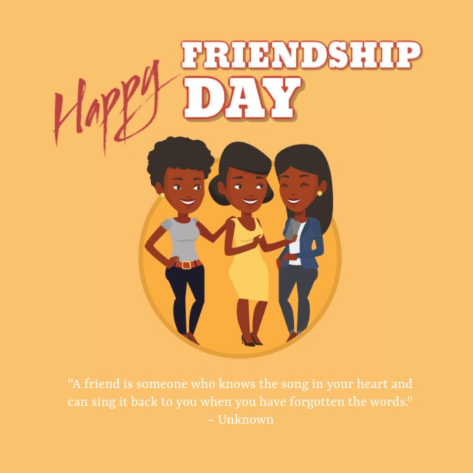 friendship quotes Template | PosterMyWall