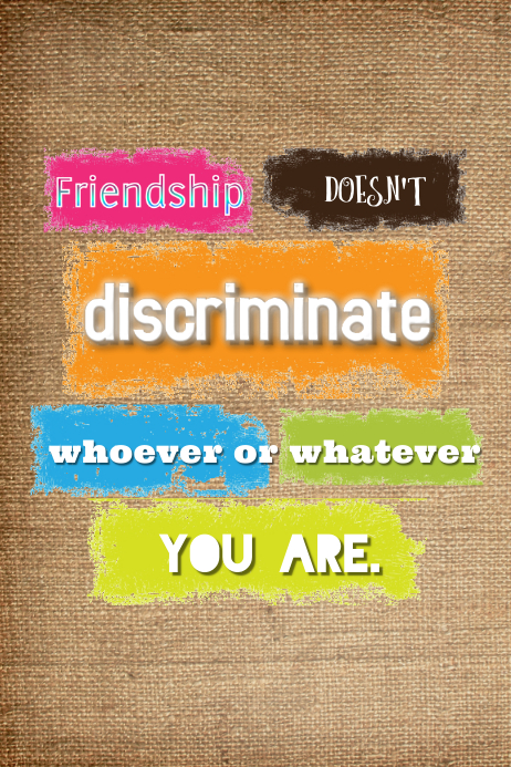 Friendship template | PosterMyWall