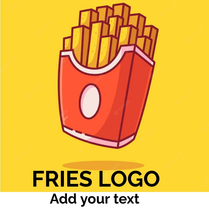 Fries logo Template | PosterMyWall