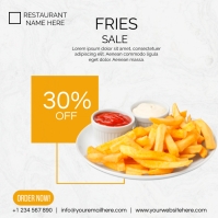 fries menu Template | PosterMyWall