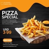 fries menu Template | PosterMyWall