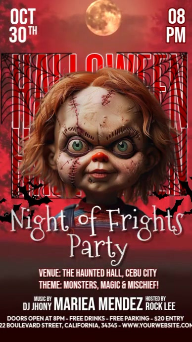 Fright Fest After Dark Template | PosterMyWall