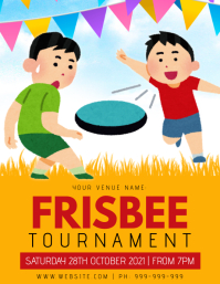 frisbee Template | PosterMyWall