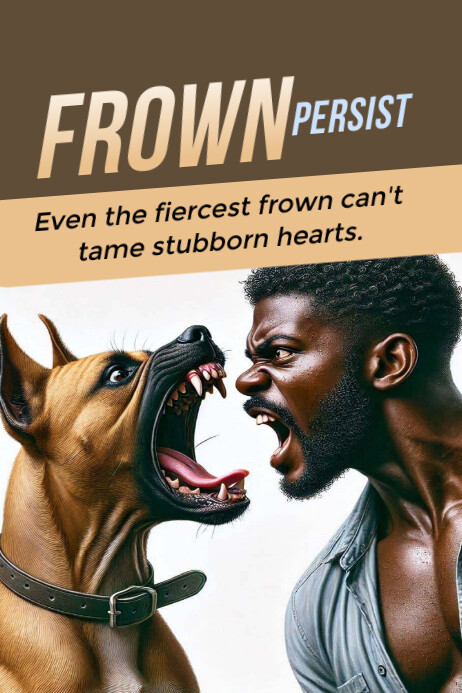 Frown Template | PosterMyWall