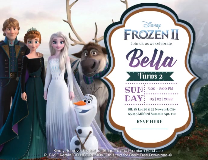 Copy of Frozen | PosterMyWall