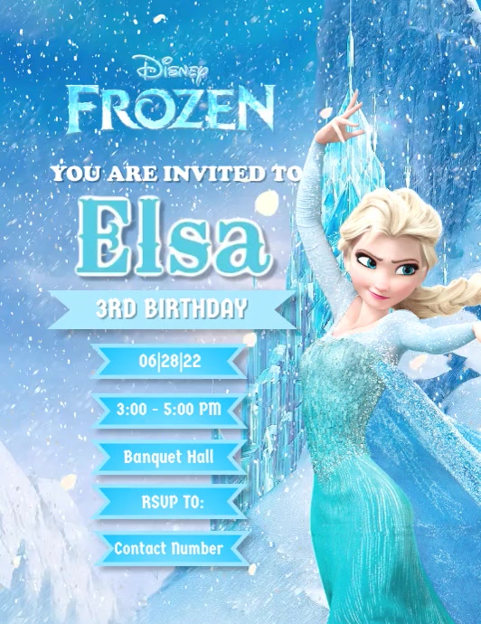 Copy of Frozen | PosterMyWall