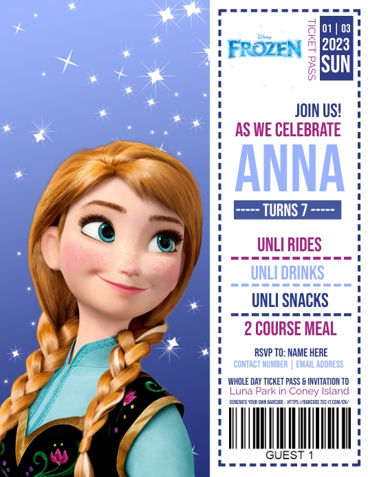 Copy of Frozen | PosterMyWall