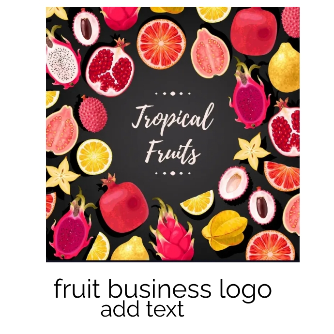 Fruit business logo template. | PosterMyWall
