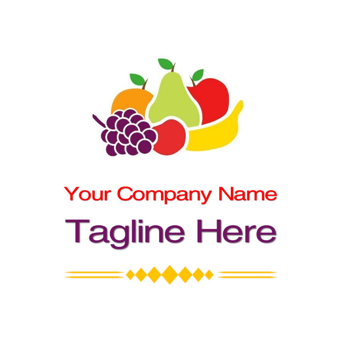 fruit logo Template | PosterMyWall