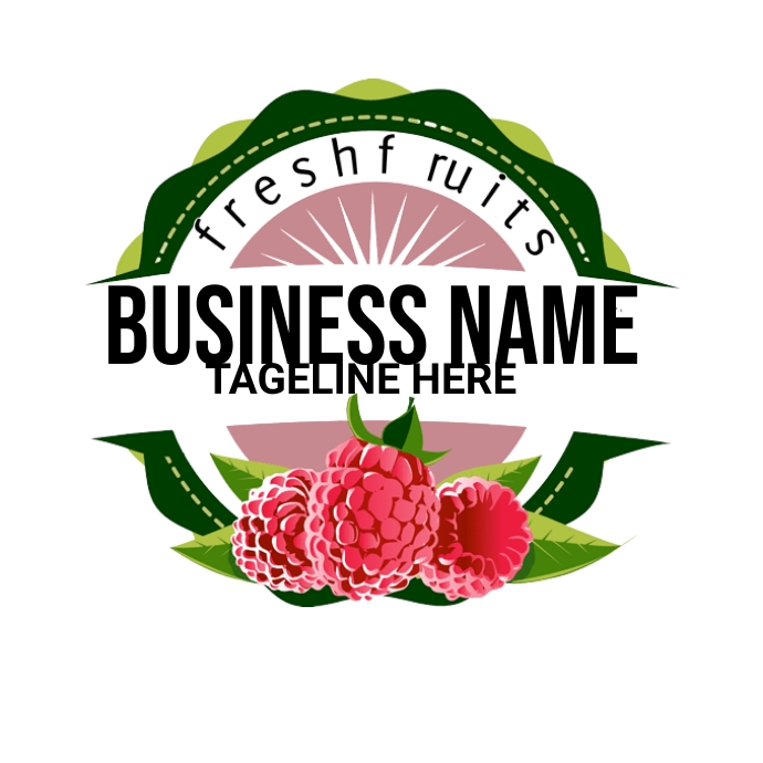 fruit logo Template | PosterMyWall