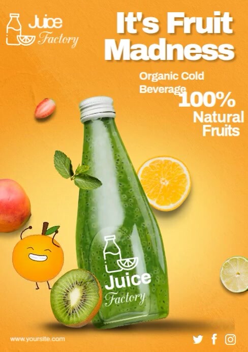 Fruit Madness Ads Template | PosterMyWall