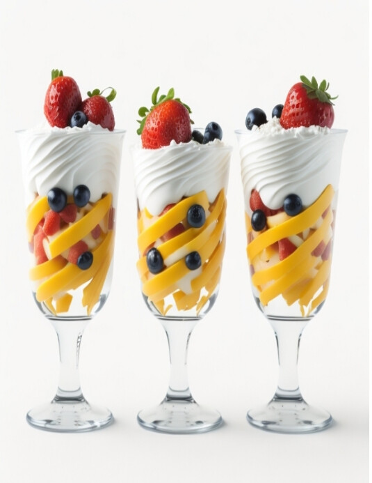 Copy of Fruit parfait | PosterMyWall