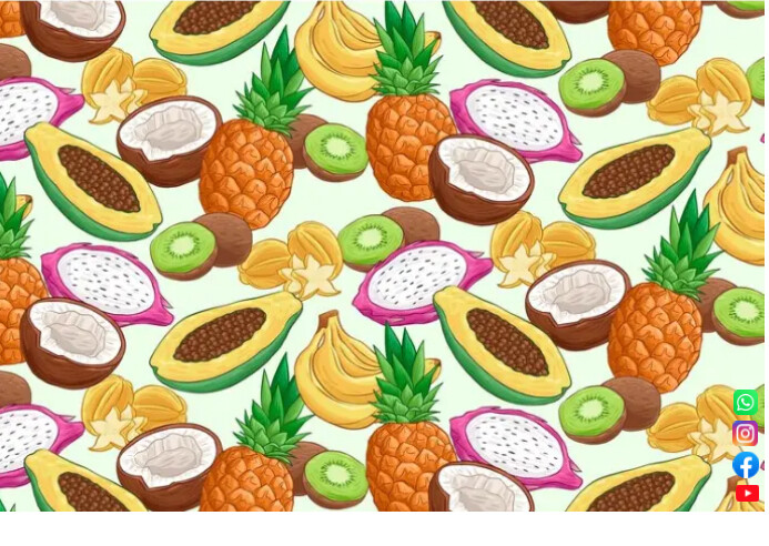 FRUIT PATTERN Template | PosterMyWall