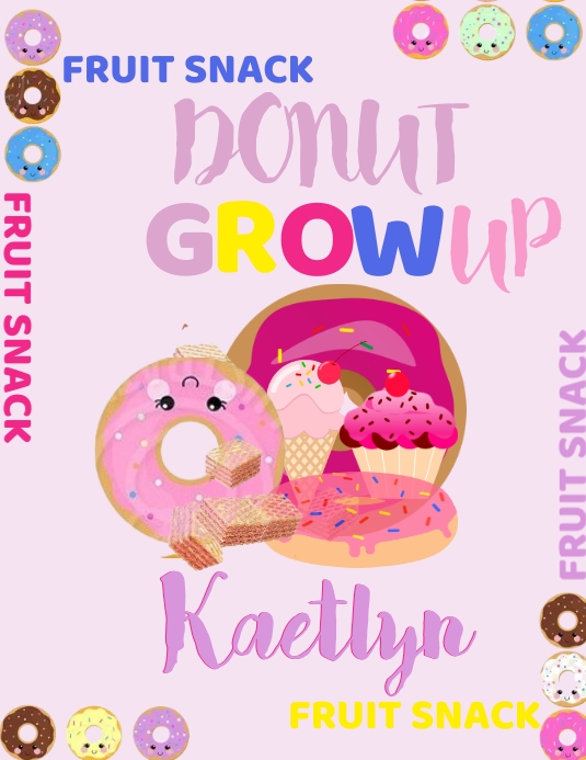 FRUIT SNACK LABEL Template | PosterMyWall