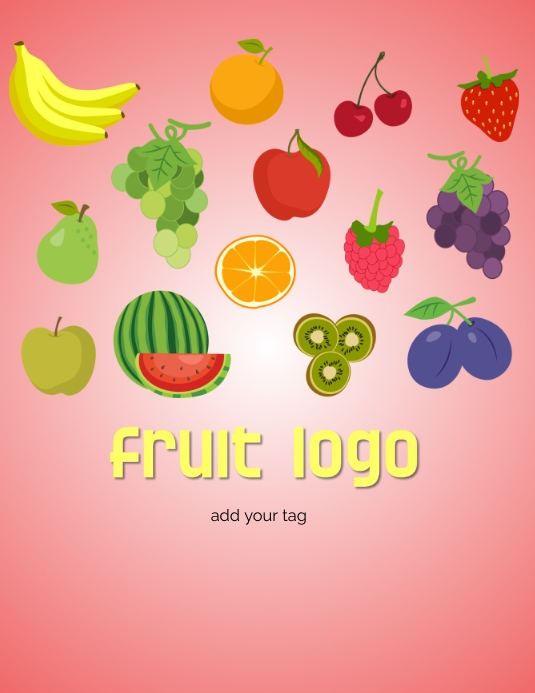 Copy of fruite logo | PosterMyWall