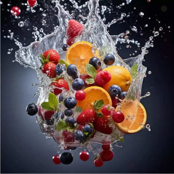 Plantilla de Fruits design posters | PosterMyWall