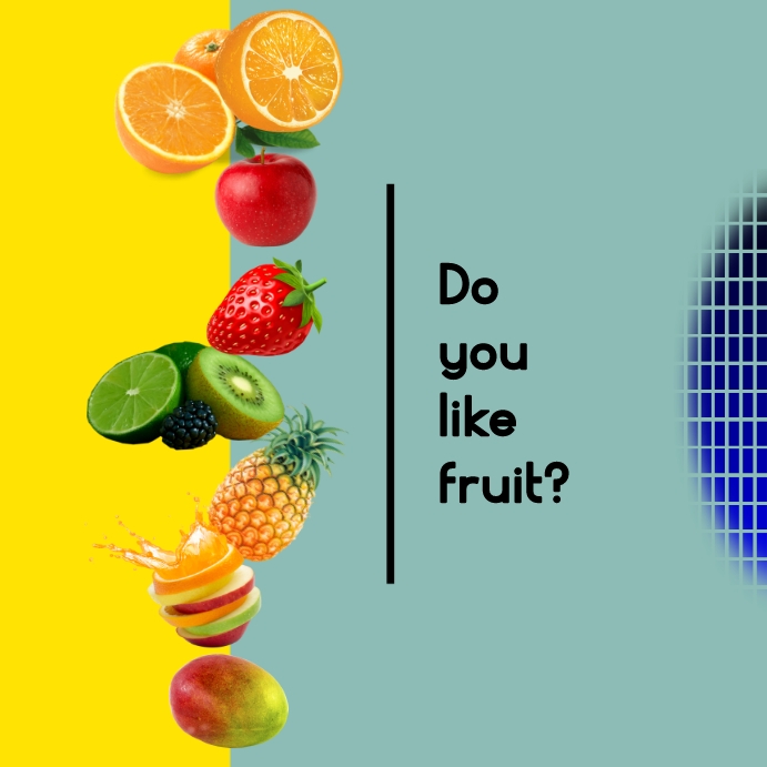 Fruits instagram post Template | PosterMyWall