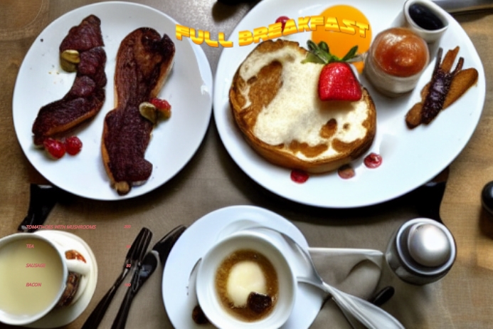 Full breakfast Template | PosterMyWall