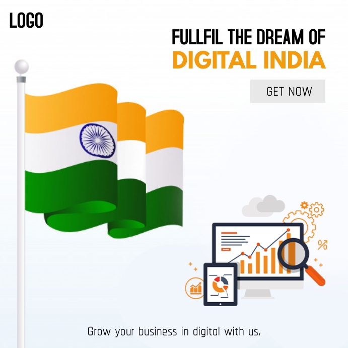 Fullfil Dream of Digital India Template | PosterMyWall