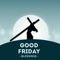 Fully Editable Good Friday Template | PosterMyWall
