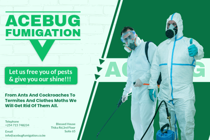 Fumigation Agency Services Template Design | PosterMyWall