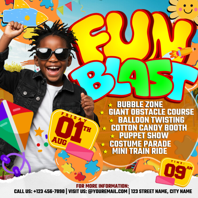 Copy of Fun blast 2025: the ultimate explosion of joy and games ...