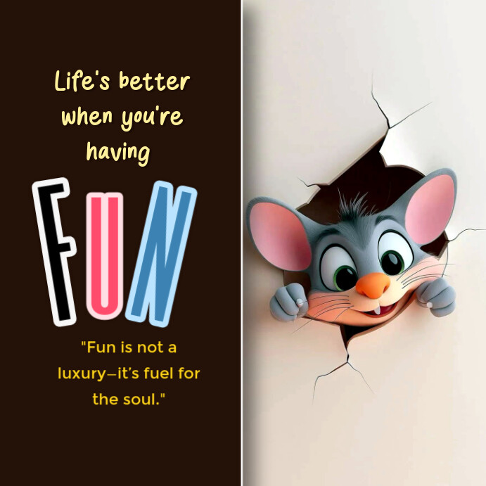 Fun Template | PosterMyWall