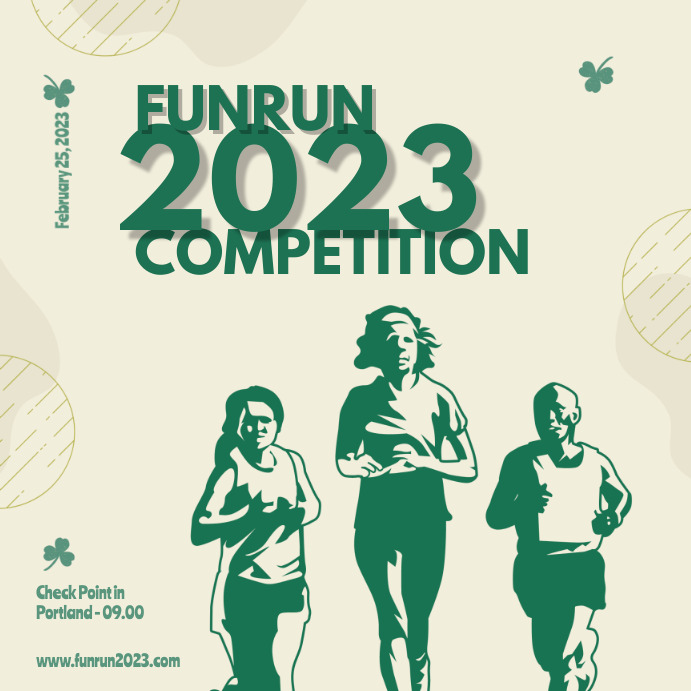 Fun Run Competition 2023 Template | PosterMyWall