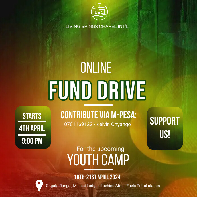 fund drive Template | PosterMyWall