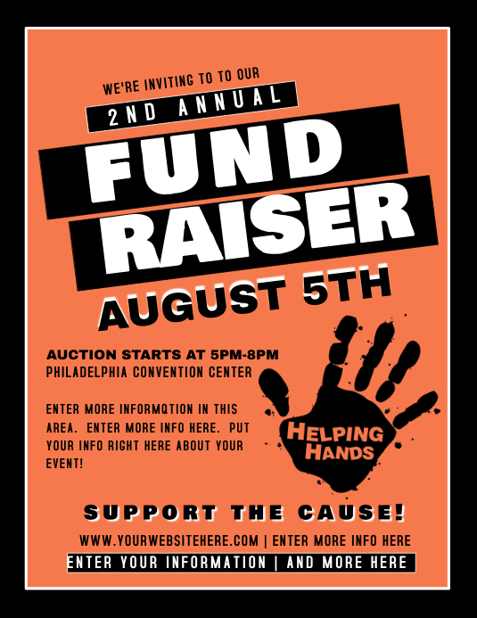 fundraiser Template | PosterMyWall