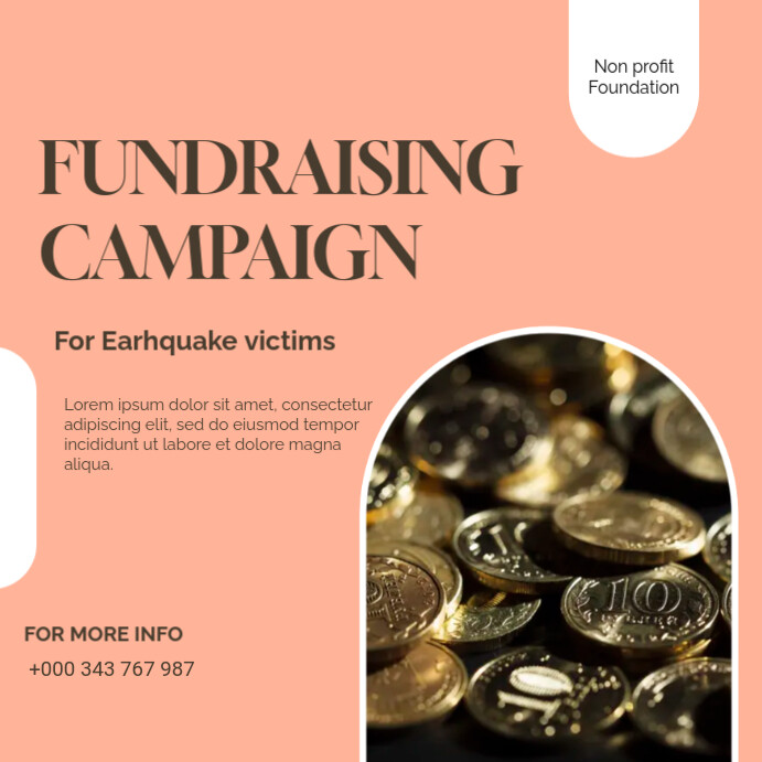 Fundraising Template | PosterMyWall