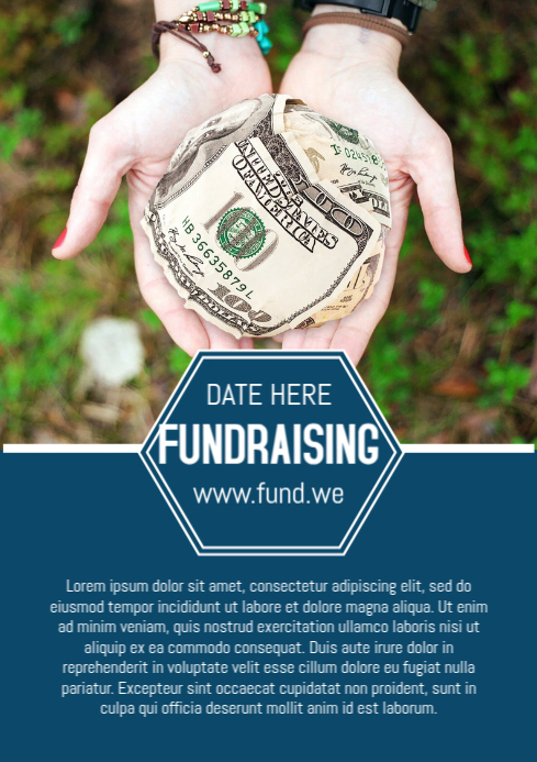 Fundraising Template | PosterMyWall