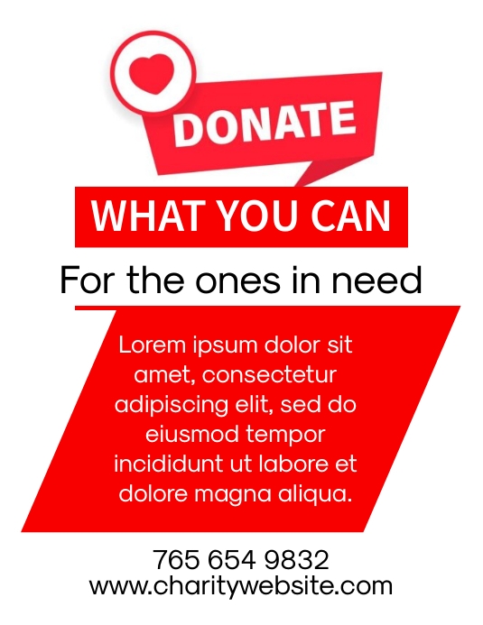 Fundraising Template | PosterMyWall