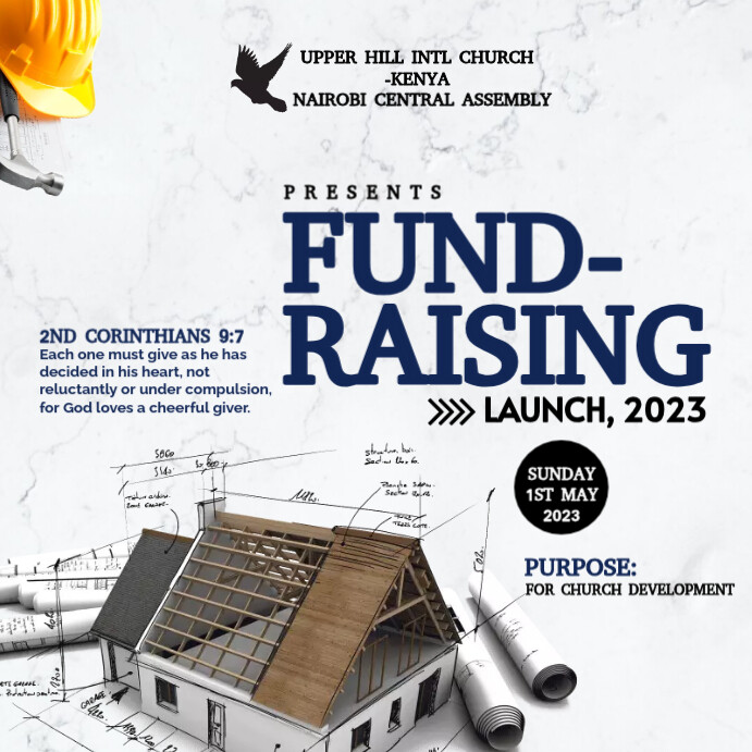 FUNDRAISING Template | PosterMyWall