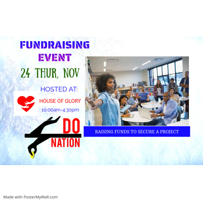 FUNDRAISING EVENT Template | PosterMyWall