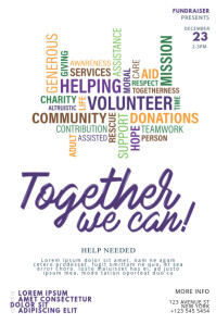 Benefit Flyer Template | PosterMyWall