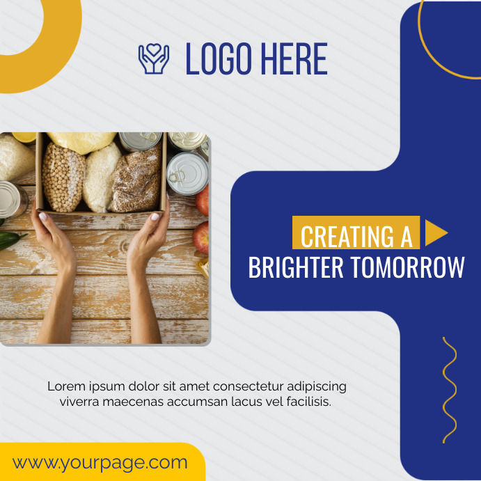 Fundraising Instagram Post Template | PosterMyWall