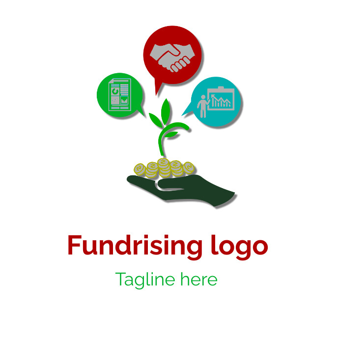 Modèle fundraising logo | PosterMyWall