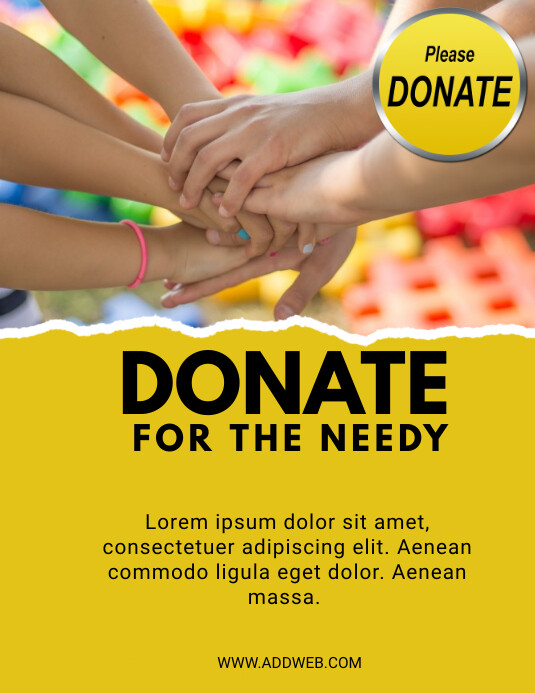 fundraising template | PosterMyWall