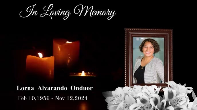 funeral candle poster template | PosterMyWall