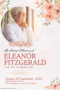 FUNERAL Template | PosterMyWall