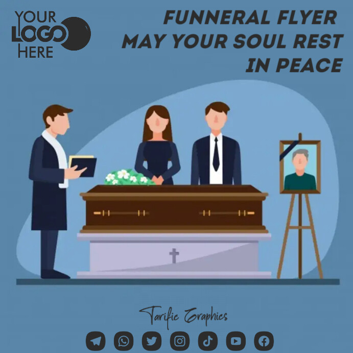 funeral Template | PosterMyWall