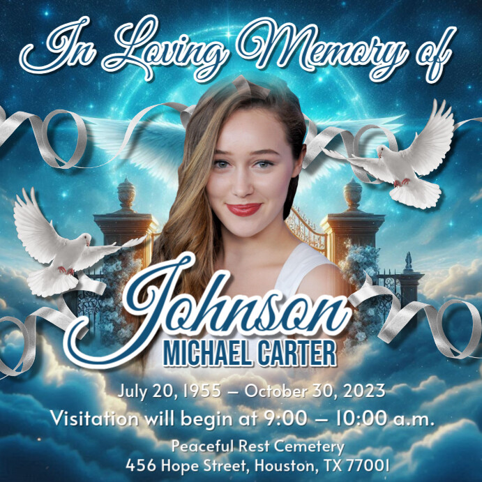 Funeral Flyer death anniversary announcement funeral flyer , in loving ...