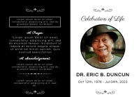 Funeral flyer Template | PosterMyWall